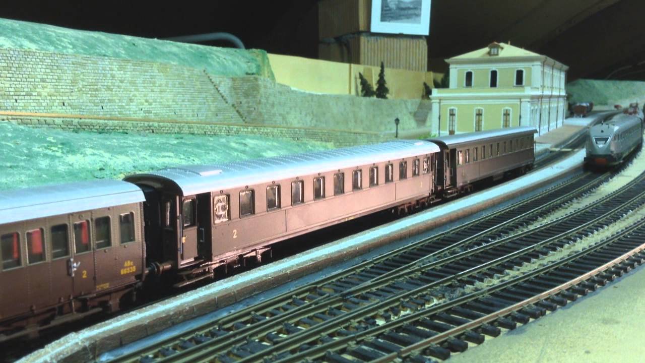 TRENO LOCALE ANNI 60 - IMPERIA PORTO MAURIZIO H0 - YouTube