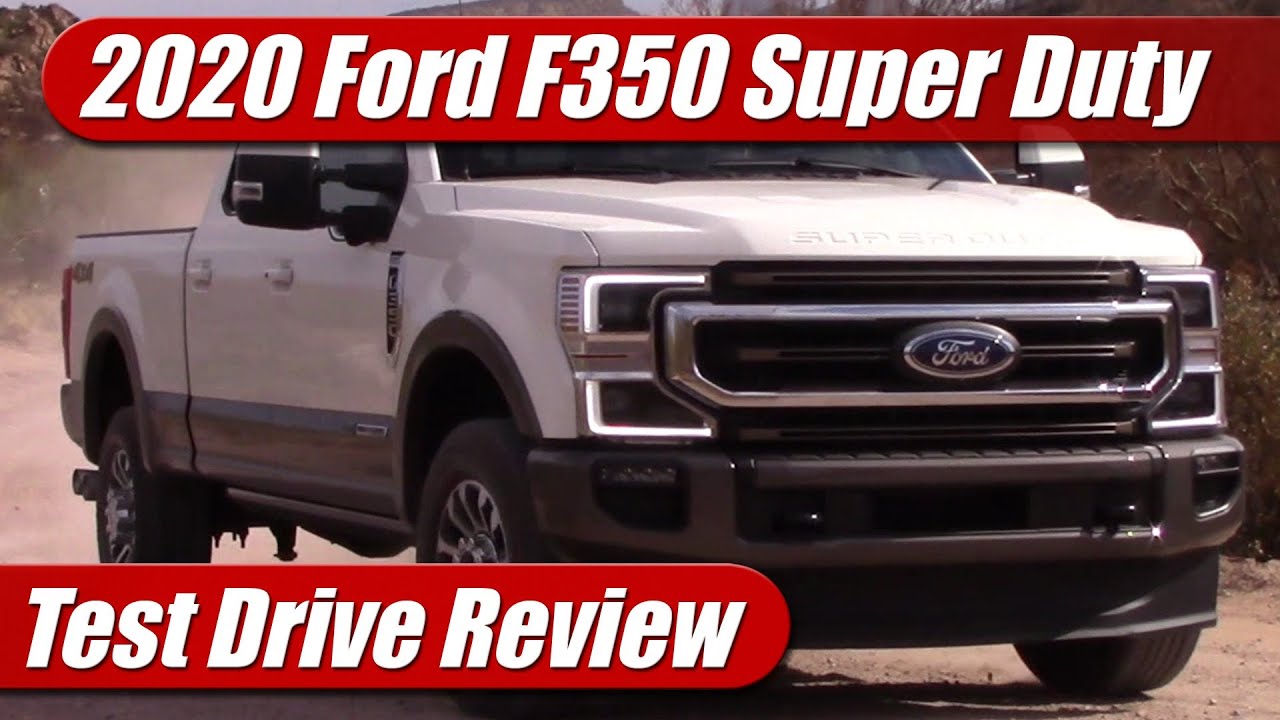 2020 Ford F350 Super Duty: Test Drive Review - YouTube