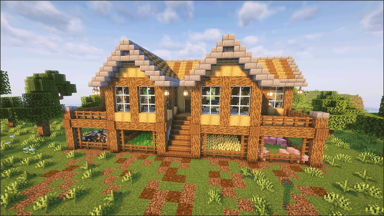 Minecraft: How to Build Ultimate Survival House - Tutorial - YouTube