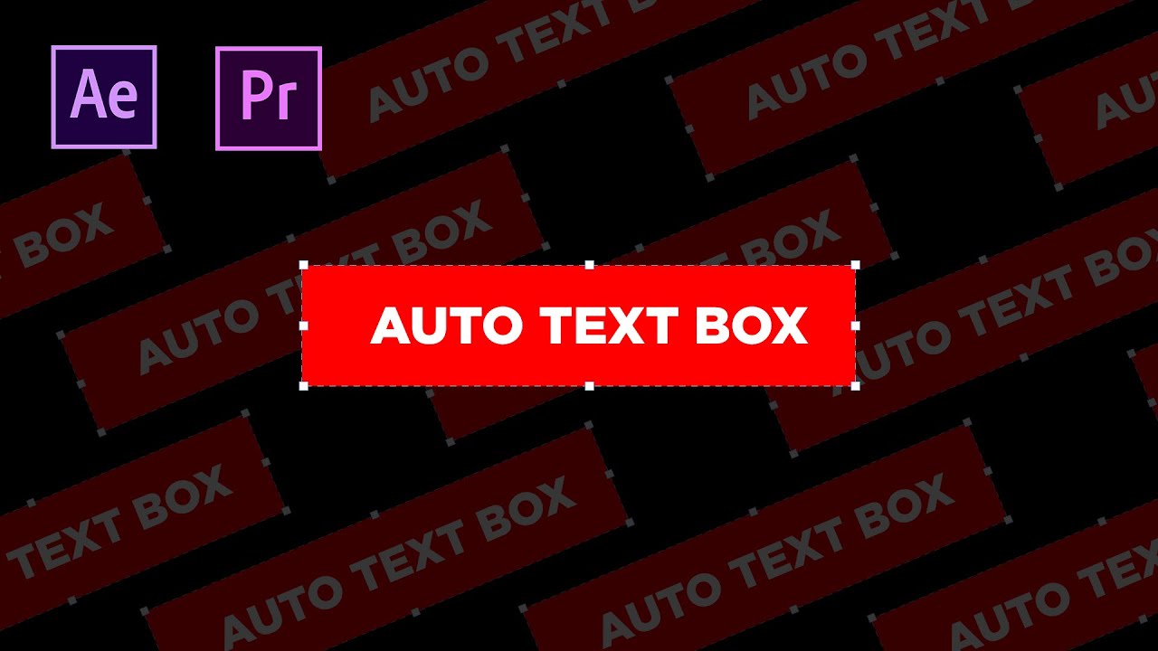 After Effects Tutorial | Auto Text Box | Urdu & Hindi - YouTube