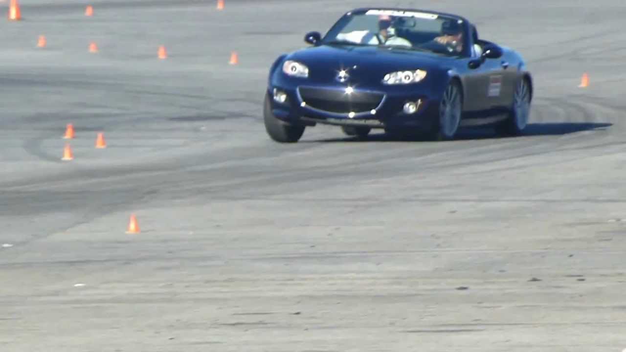 Skip Barber Instructors Giving Fun Laps Drifting around the AutoX ...