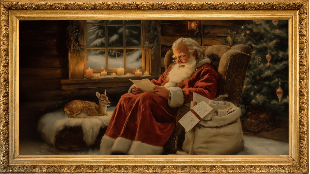 Santa Claus: new year screensaver live wallpaper for tv | Christmas ...