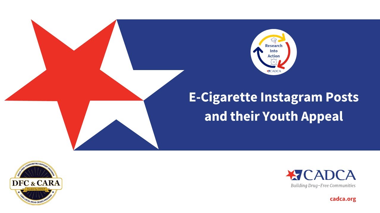 Research Into Action: E-Cigarette Instagram Posts and their Youth ...
