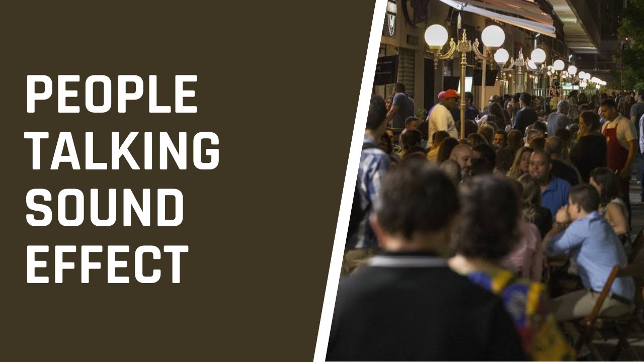 People Talking Sound Effect - YouTube