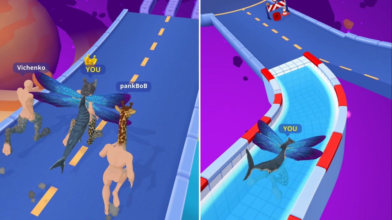 Merge Animals 3D Mutant Race All Level Gameplay Android,ios MAMR1GP11 ...