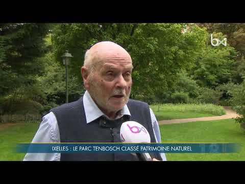 Le parc Tenbosch, à Ixelles, classé patrimoine naturel bruxellois - YouTube