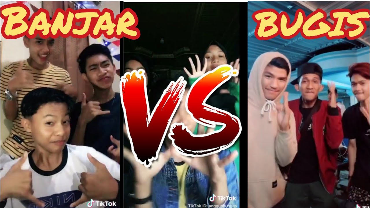 TIKTOK GOYANG BANJAR VS GOYANG BUGIS || GOYANG BANJAR TERBARU ||ZIDAN ...