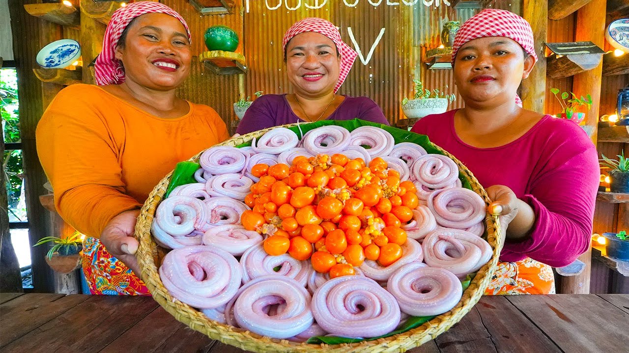 Fried Snakes With Lemongrass Spicy Recipe - YouTube