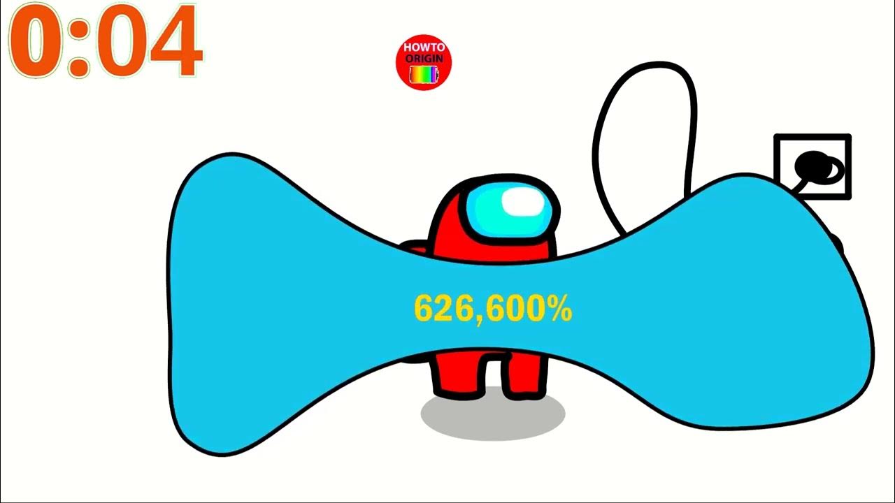 Among Us Battery Overcharging to 1 Million Percent 1 Minute Timer Countdown to Explode - YouTube