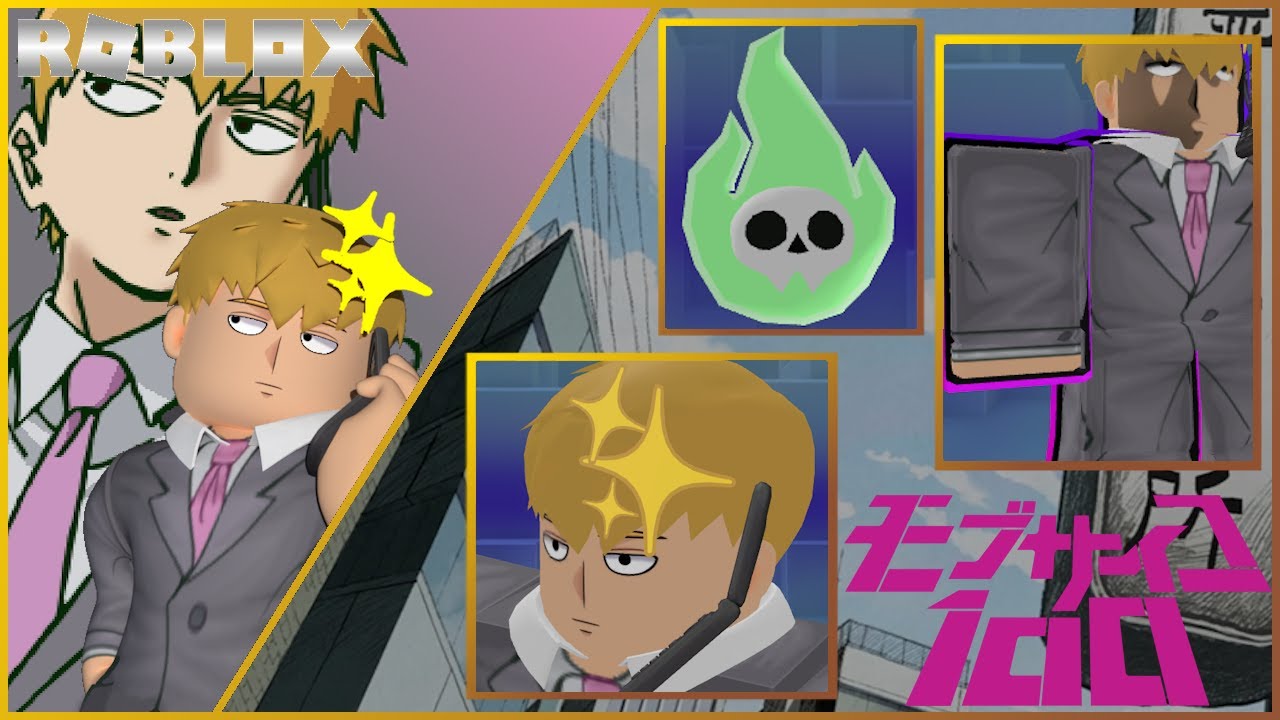 Mob Psycho 100 Roblox Avatar Showcase - Arataka Reigen - YouTube