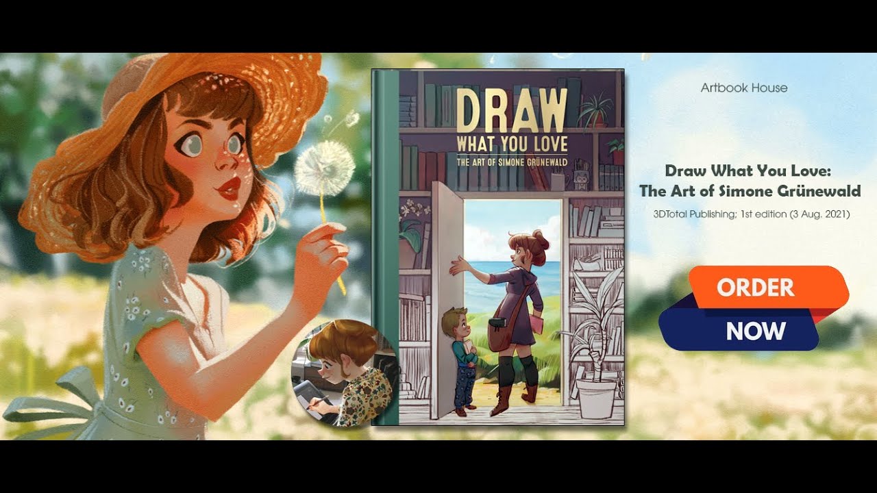 Draw What You Love The Art of Simone Grünewald - YouTube