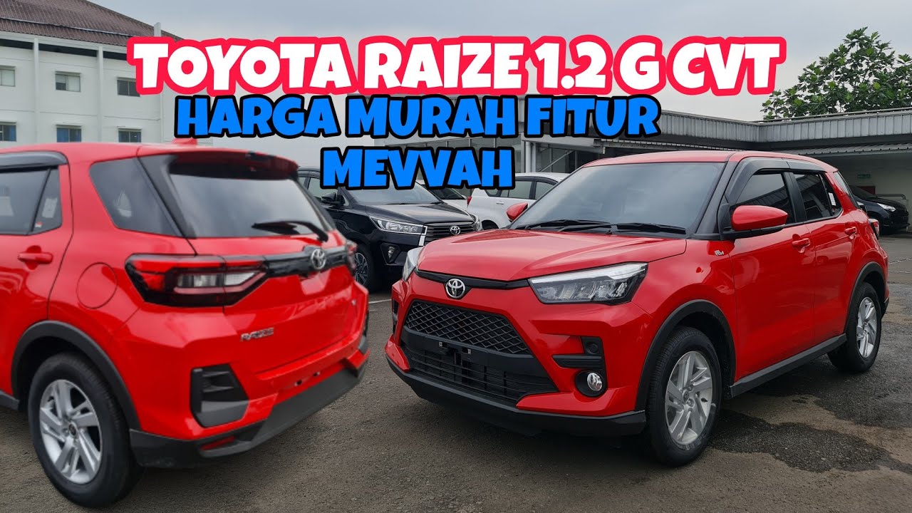 Toyota Raize 1.2 G Matic Warna Merah 2022 #toyotaraize2022 # ...
