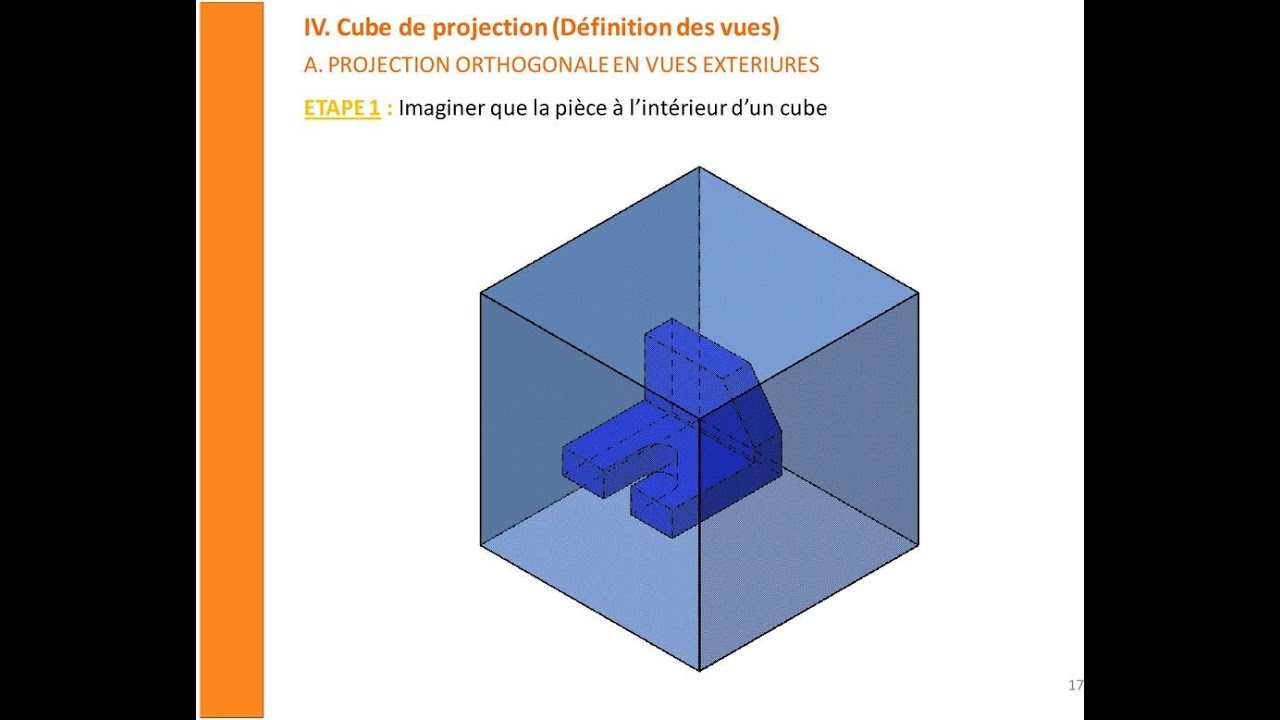 Exercices dessin techniques, Projection orthogonale, Coupe simple ...