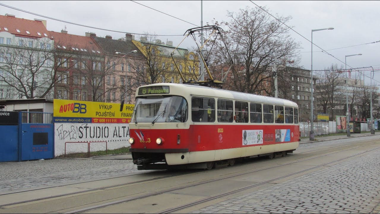 Prague Tram Tatra T3 Compilations - YouTube