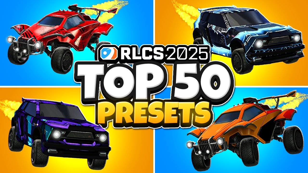 TOP 50 PRO PRESETS of RLCS 2025! (Zen, Dralii, Vatira, Jstn and more ...