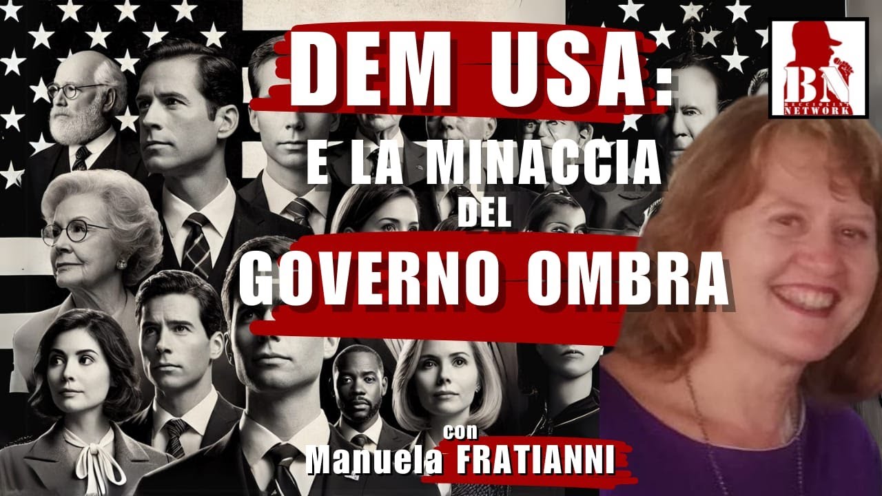 DEM USA: la MINACCIA del GIVERNO OMBRA | Il Punt🔴 di Vista di MANUELA ...