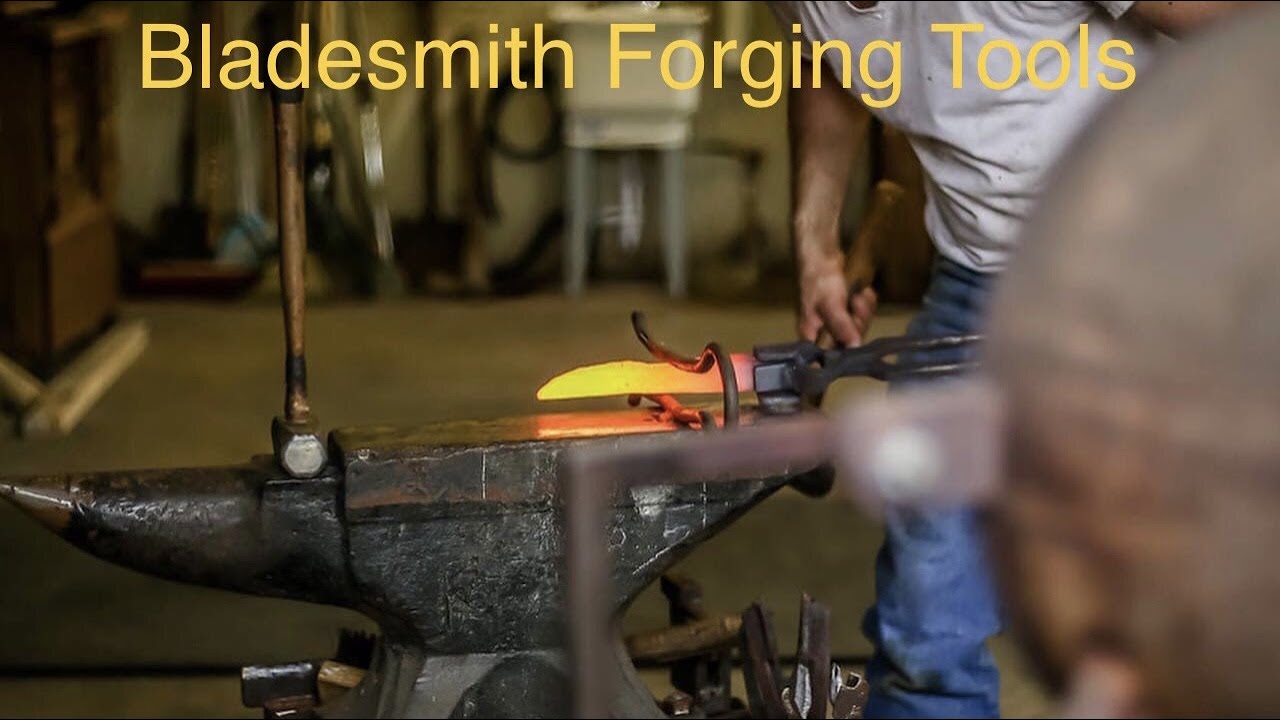 Tools for Forging- Tools I Use as a Bladesmith - YouTube