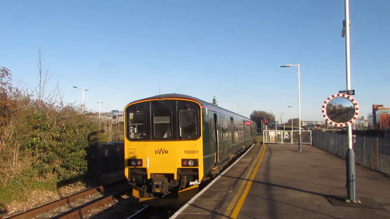GWR Class 150001 Departure Basingstoke for Reading - YouTube