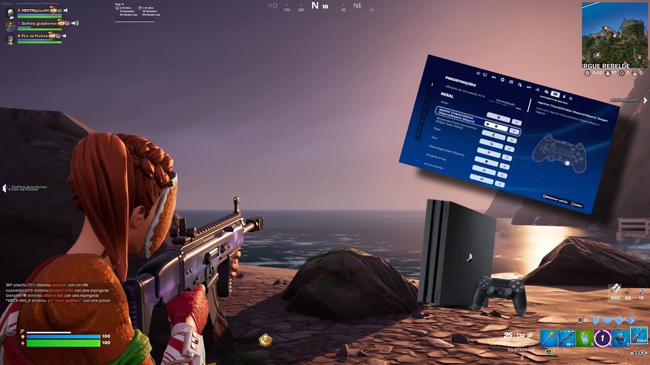 🎮 PS4 *UNREAL RANKED* Gameplay + BEST Controller Settings!!... - YouTube