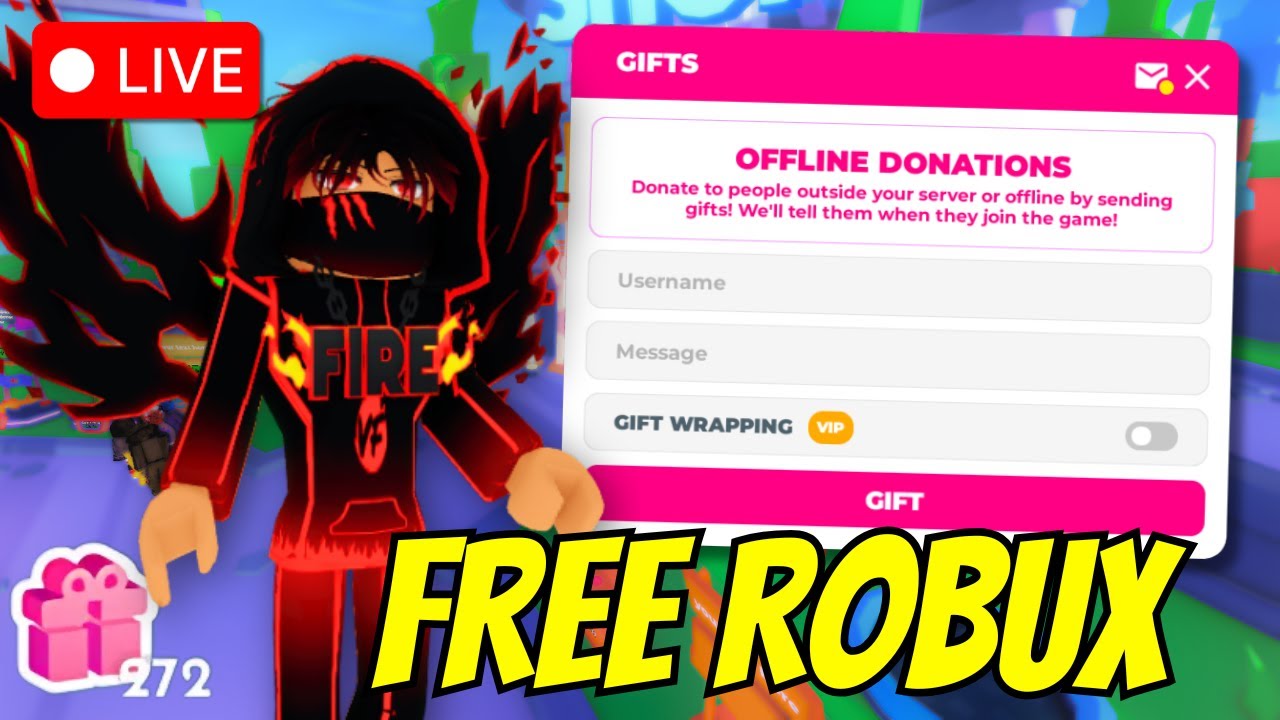 🔴🤑 FREE ROBUX 💸 PLS DONATE!🎤 Sing for Extra Robux! 🎶 Donation TTS 🔊 ...