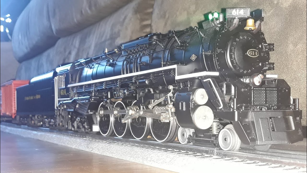 C&O Greenbrier #614 O Scale - YouTube