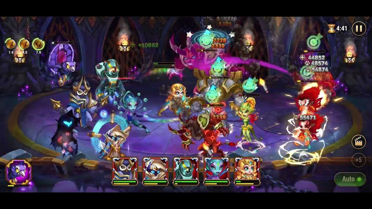 Win Level 130 - 0 Buff! 100% | Triumph of the Mind | Hero Wars Dominion ...