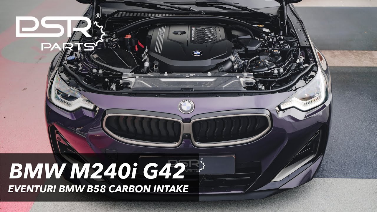 BMW G42 M240i || Eventuri Carbon Intake Blow Off Sound - YouTube