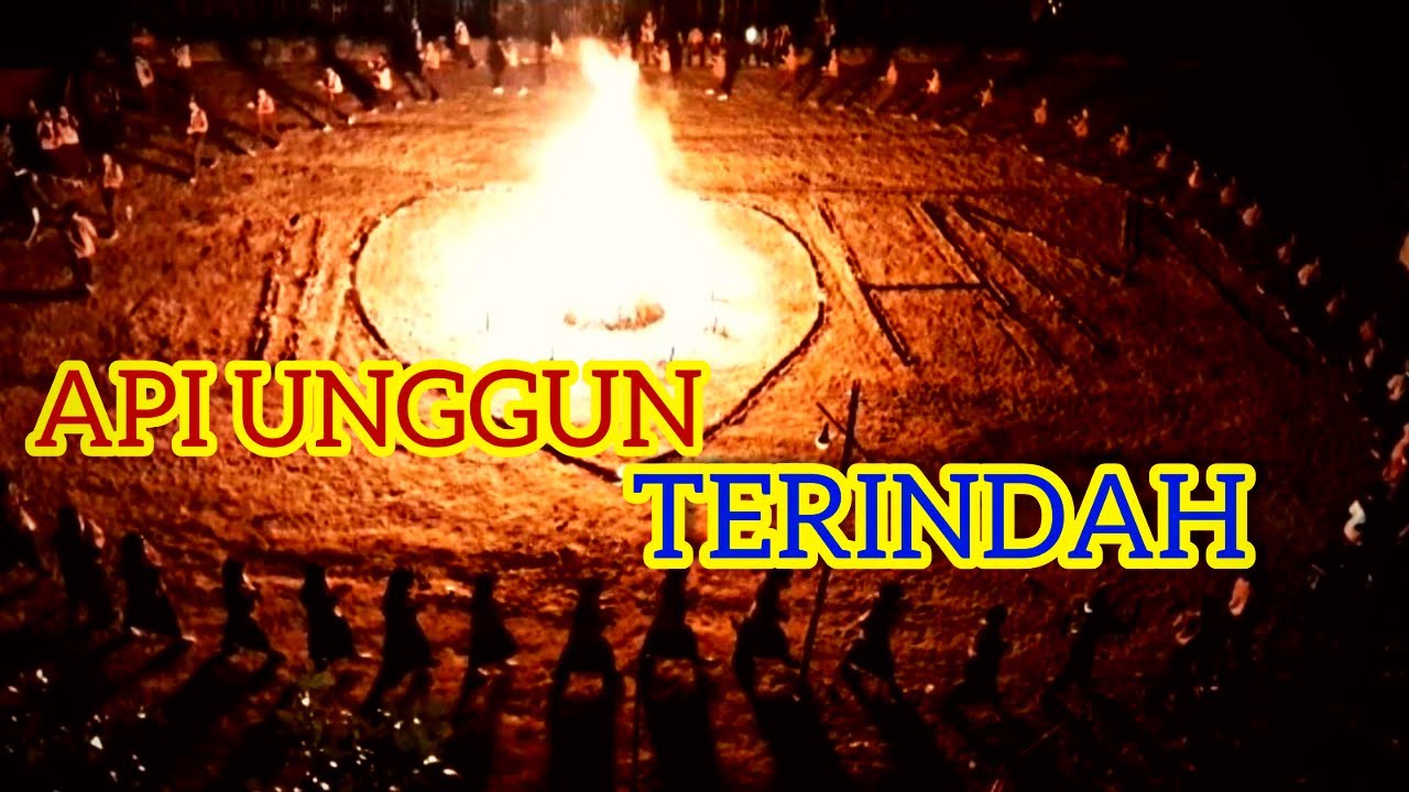 Api Unggun Pramuka || Unggun Ria Pramuka Terindah || Pramuka Penegak ...