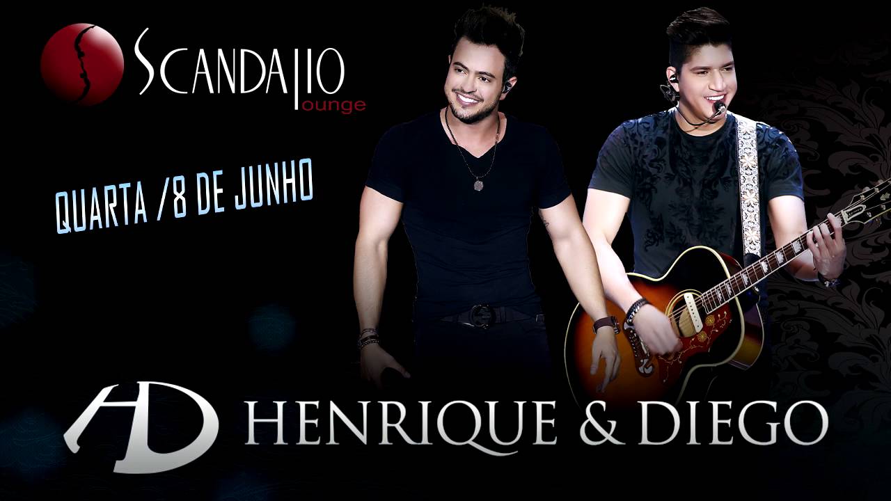 SCANDALLO LOUNGE SHOW COM HENRIQUE & DIEGO - YouTube