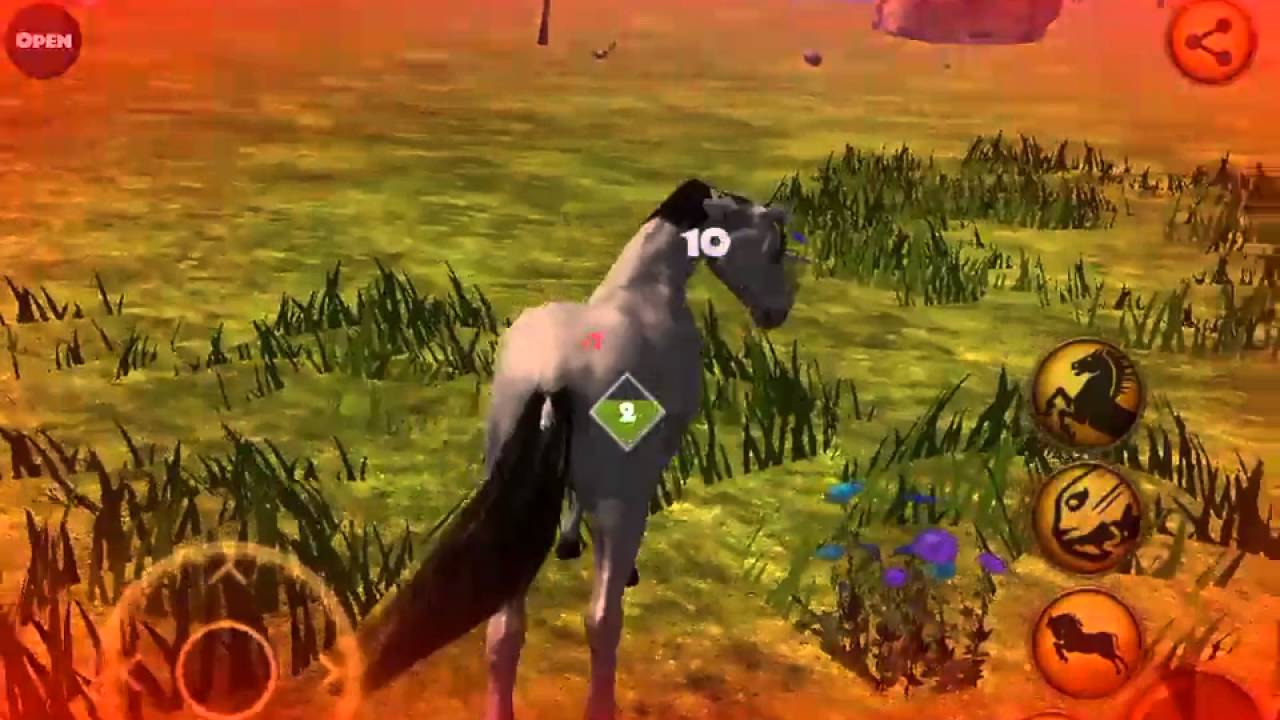 Ultimate Horse Simulator: Fighting A Skunk - YouTube