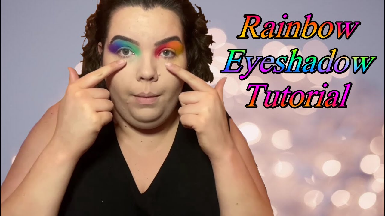 Simple, Fun Rainbow Eyeshadow Tutorial - YouTube