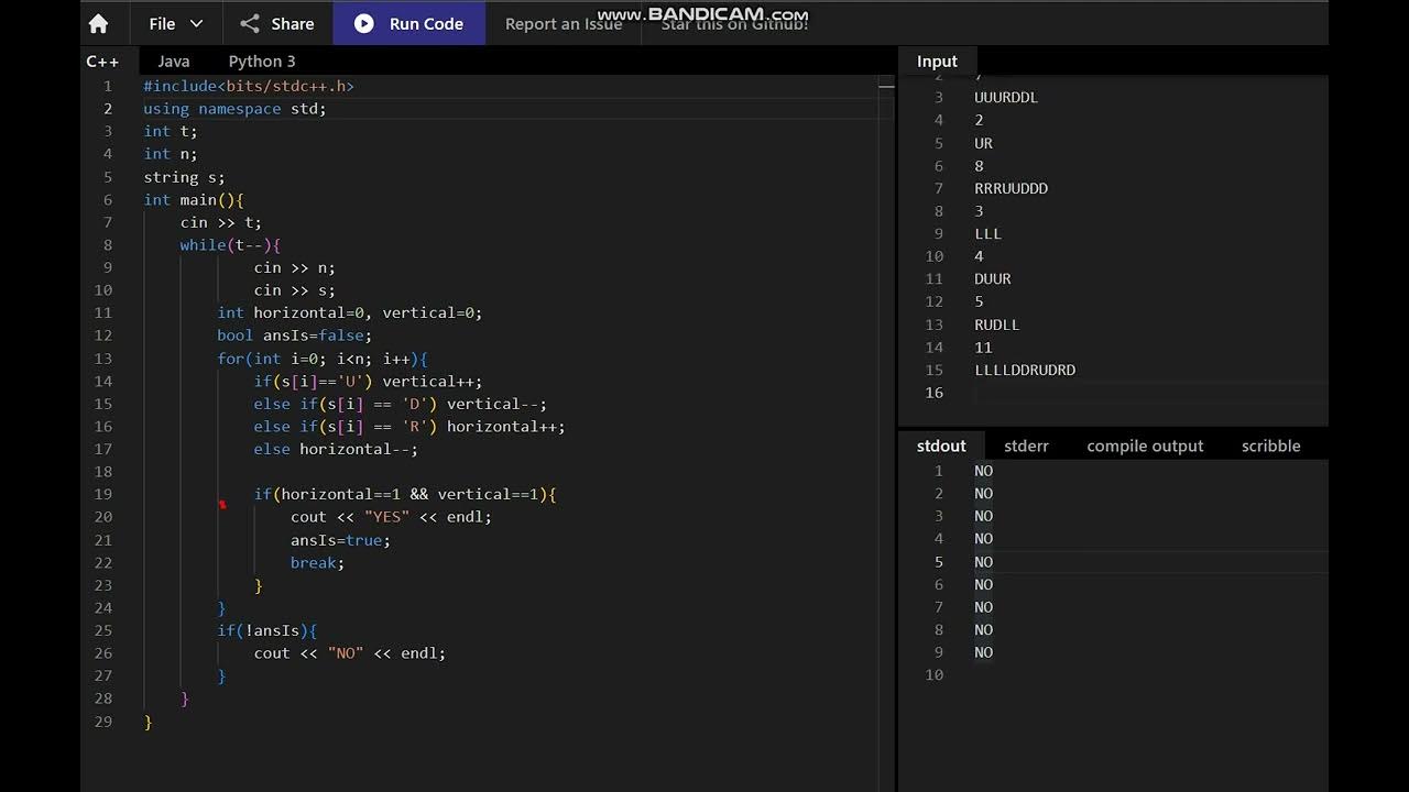 B Following Directions Solution Codeforces Round 849 Div 4 Youtube