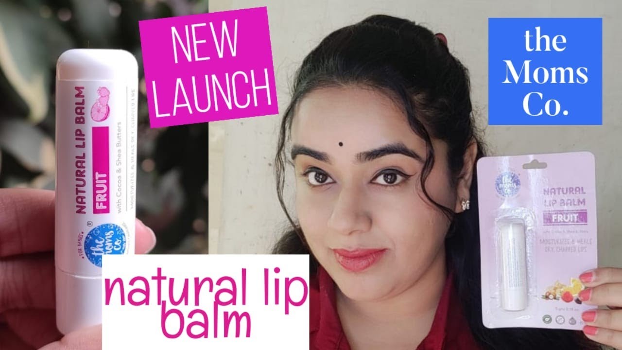 New launch The Moms Co. Natural Lip Balm/ Non tinted Lip Balm/Winter ...