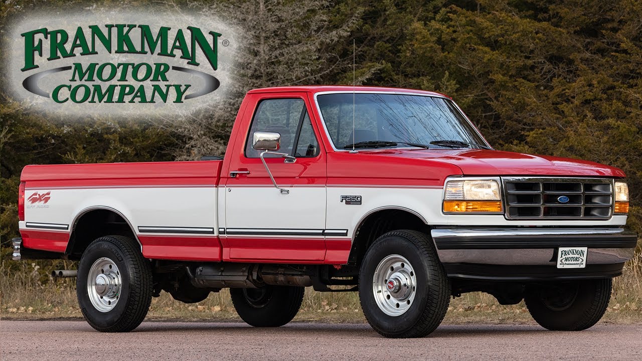 1 of 3 Built 7,400 Mile 1994 Ford F-250 XLT Single Cab 4x4 - Frankman ...