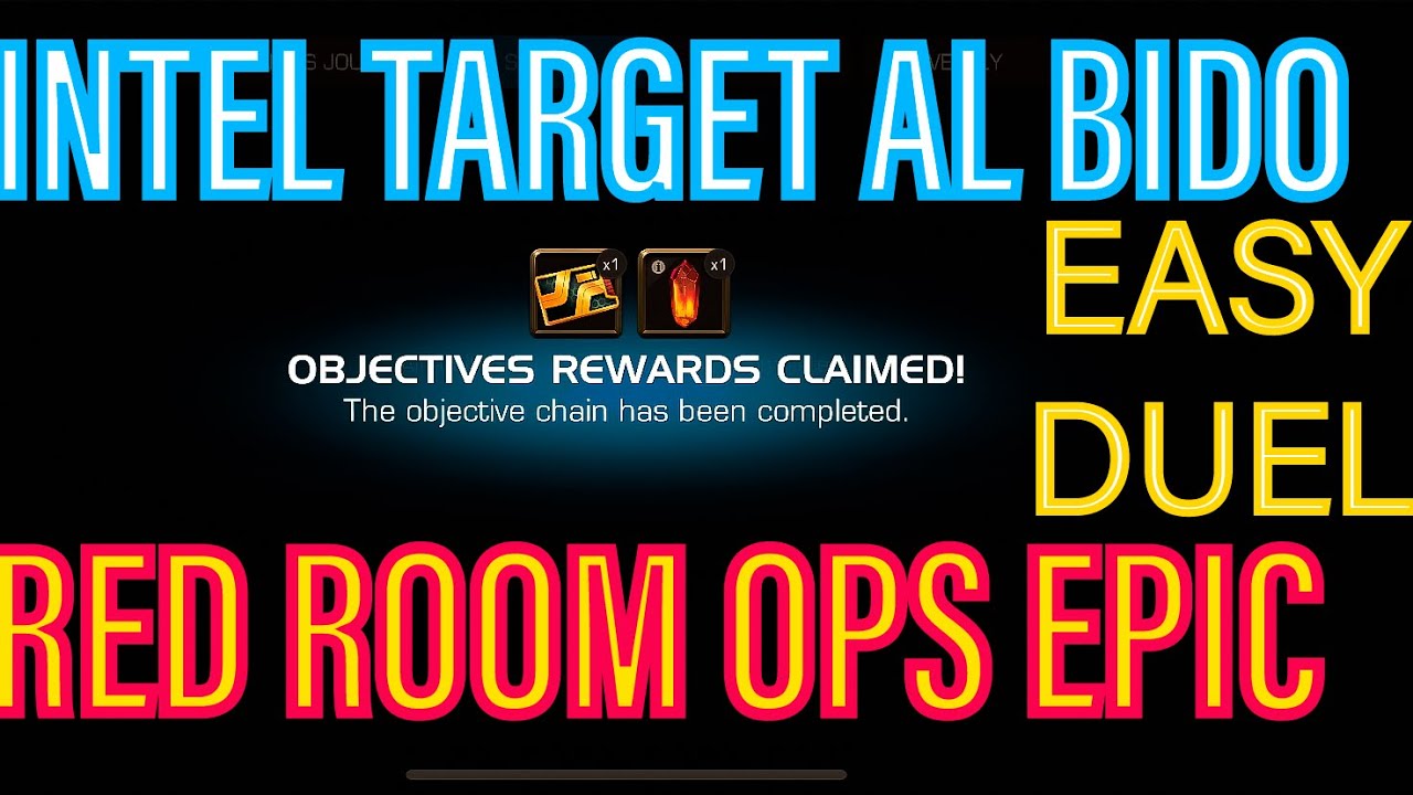 Daily Intel Target & Red Room Ops Epic | Marvel Contest Of Champions ...