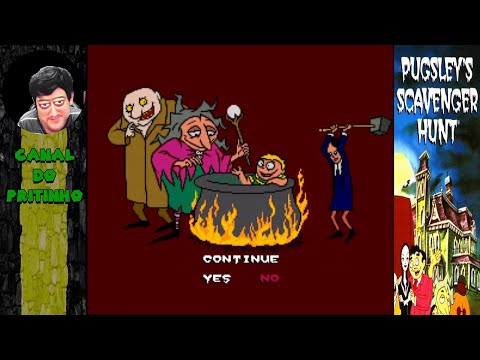 Addams Family Pugsley's Scavenger : Conhecendo Jogos que NUNCA JOGUEI em LIVE 🛜