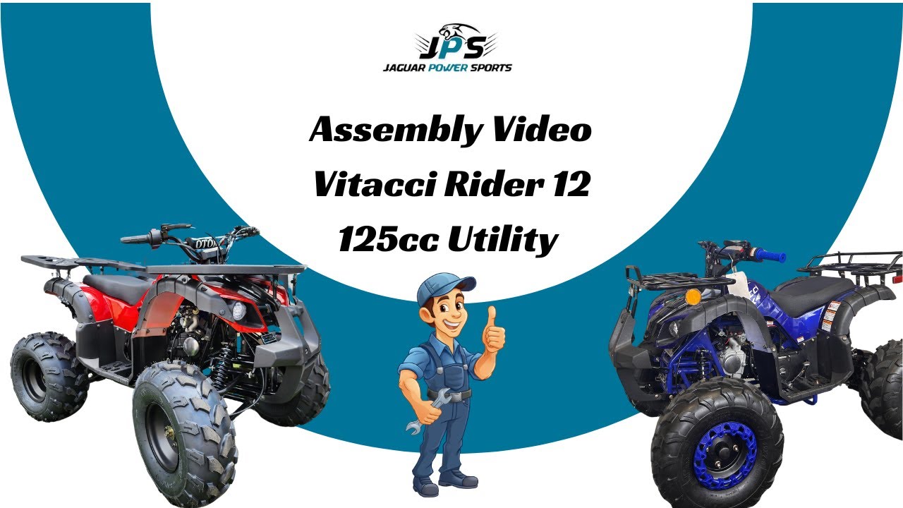 How to Assemble a Vitacci Rider-12 125cc ATV | Step-by-Step Guide ...