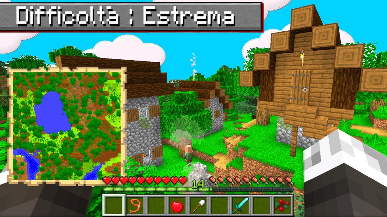 ESPLORO IL MIO MONDO PER 24 ORE - Minecraft ITA - YouTube