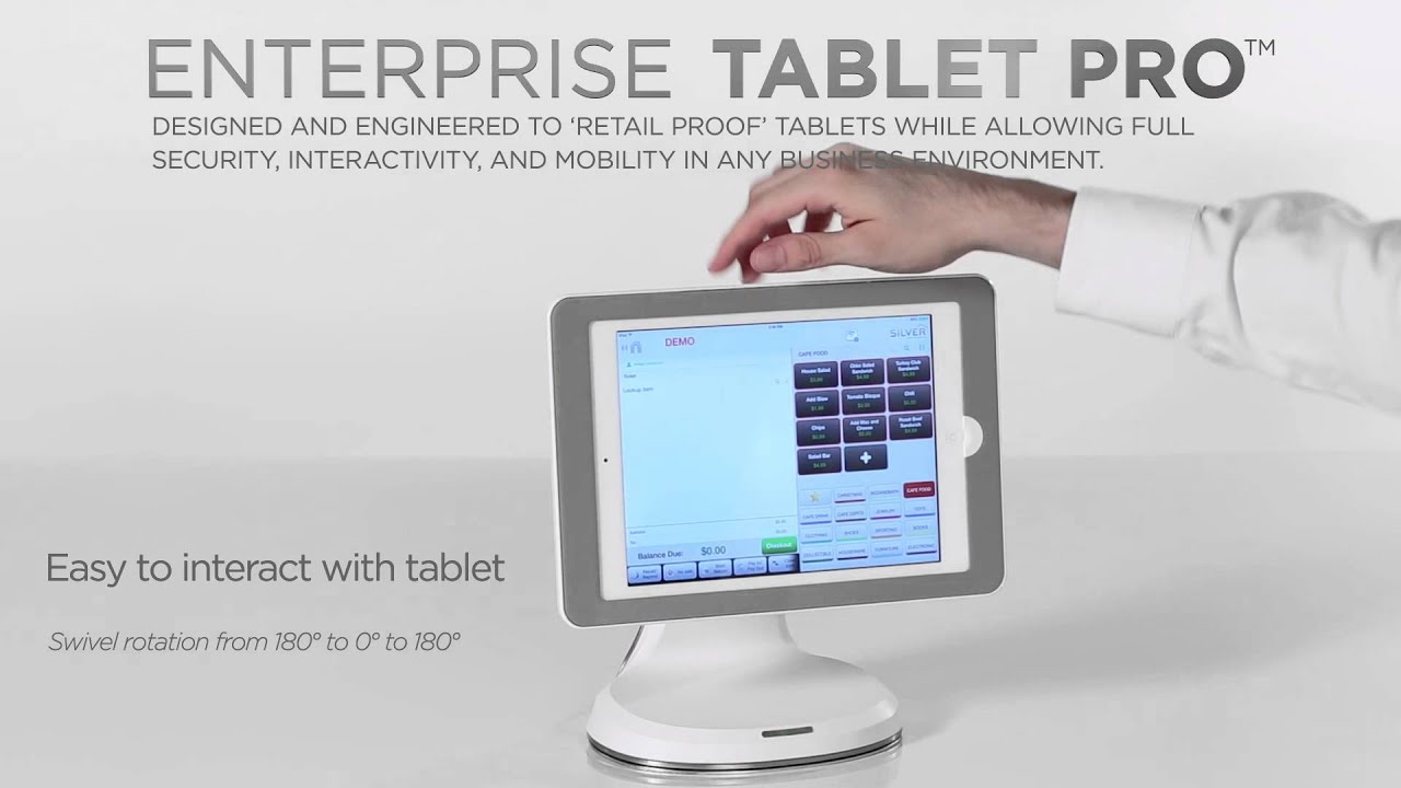 Enterprise Tablet Pro™ in White - YouTube