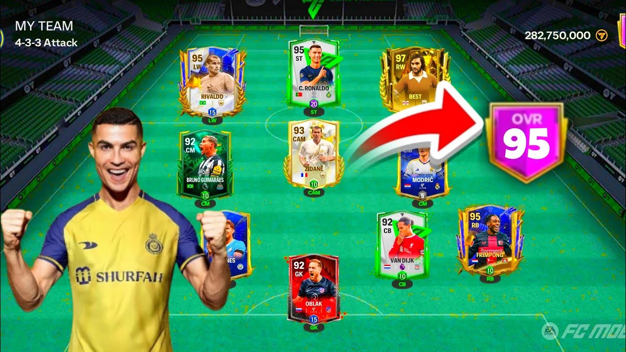 FC MOBILE 24 NEW TEAM UPGRADE 95 OVR 🔥 | THE BEST BUILDER SQUAD 🔥 - YouTube