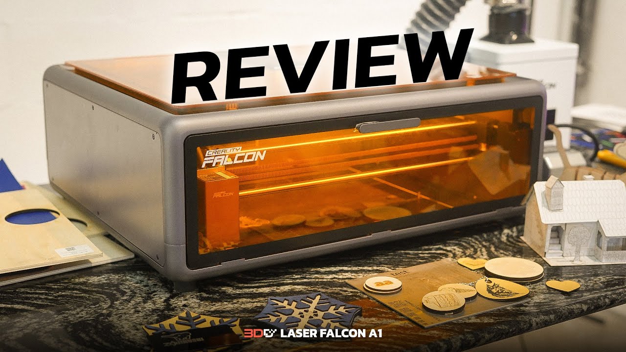 Review : Falcon A1 ไดโอดเลเซอร์ราคาดี เครื่องสวย ใช้ดีไหม? Creality ...