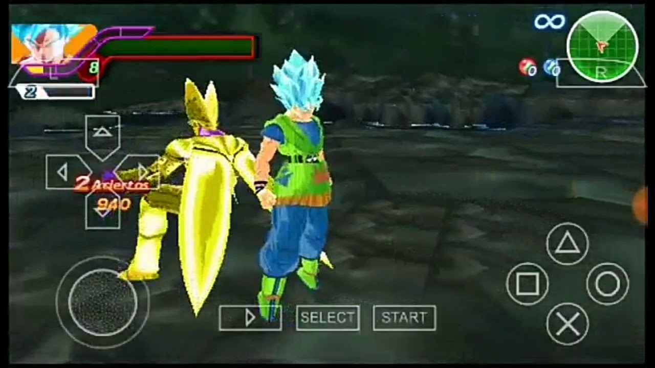 DBZ TTT MOD- Goku AF SSJB vs Golden Cell - YouTube