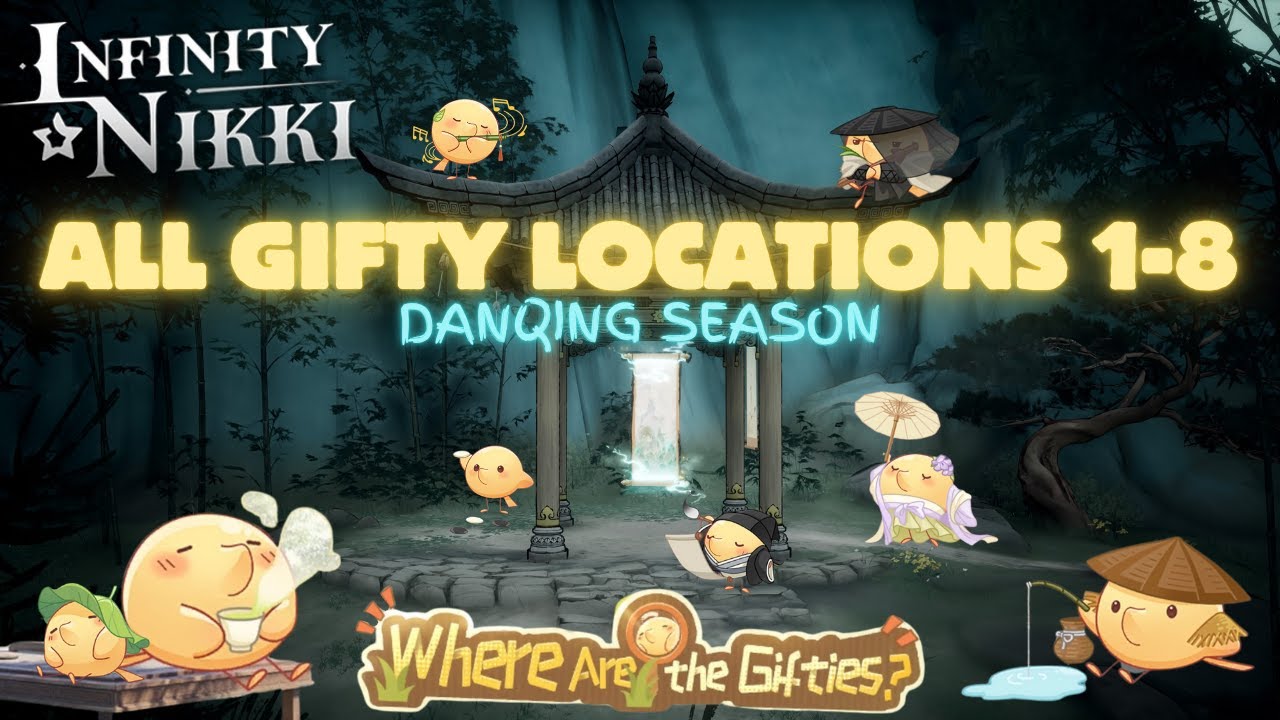 ALL Gifty Locations 1-8 with TIMESTAMPS - Where Are The Gifties ...