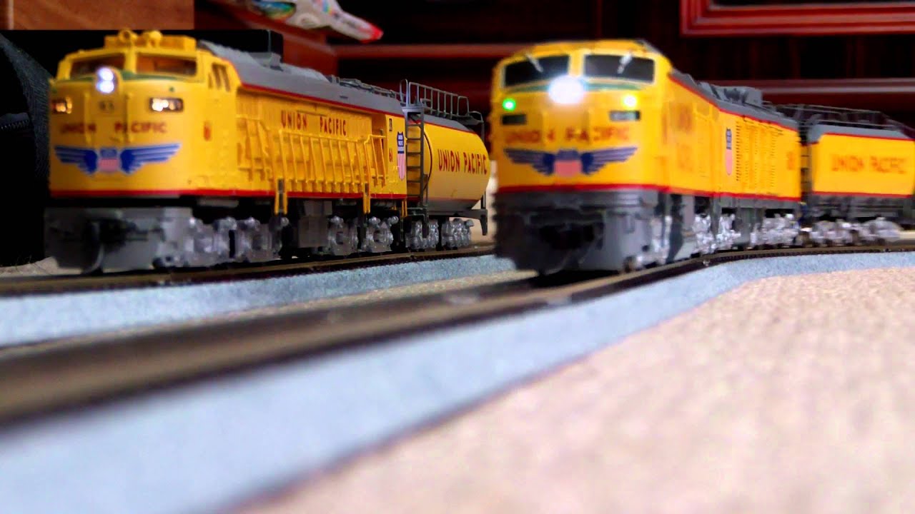 OMI/AJIN UP 8500HP GE GTEL #18 WITH DCC - YouTube