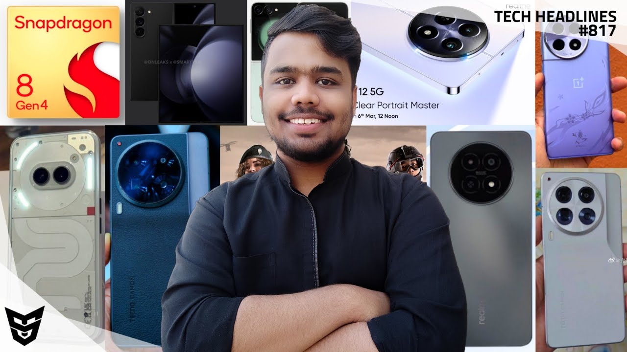 8 Gen 4 Launch Event | POCO F6 | Realme GT Neo 6 | Nothing Phone 2a ...