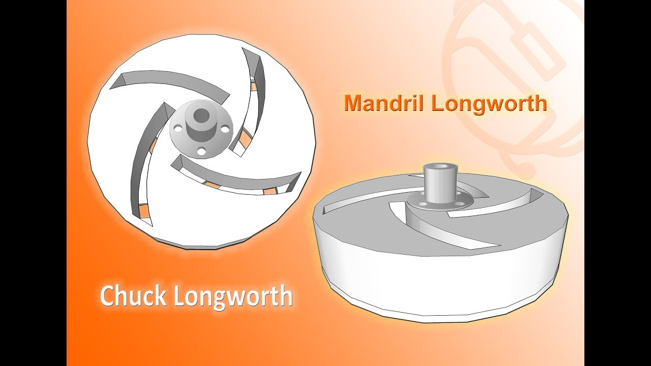 Projeto Chuck Longworth com Sketchup e Gcode com SketchuCam - YouTube