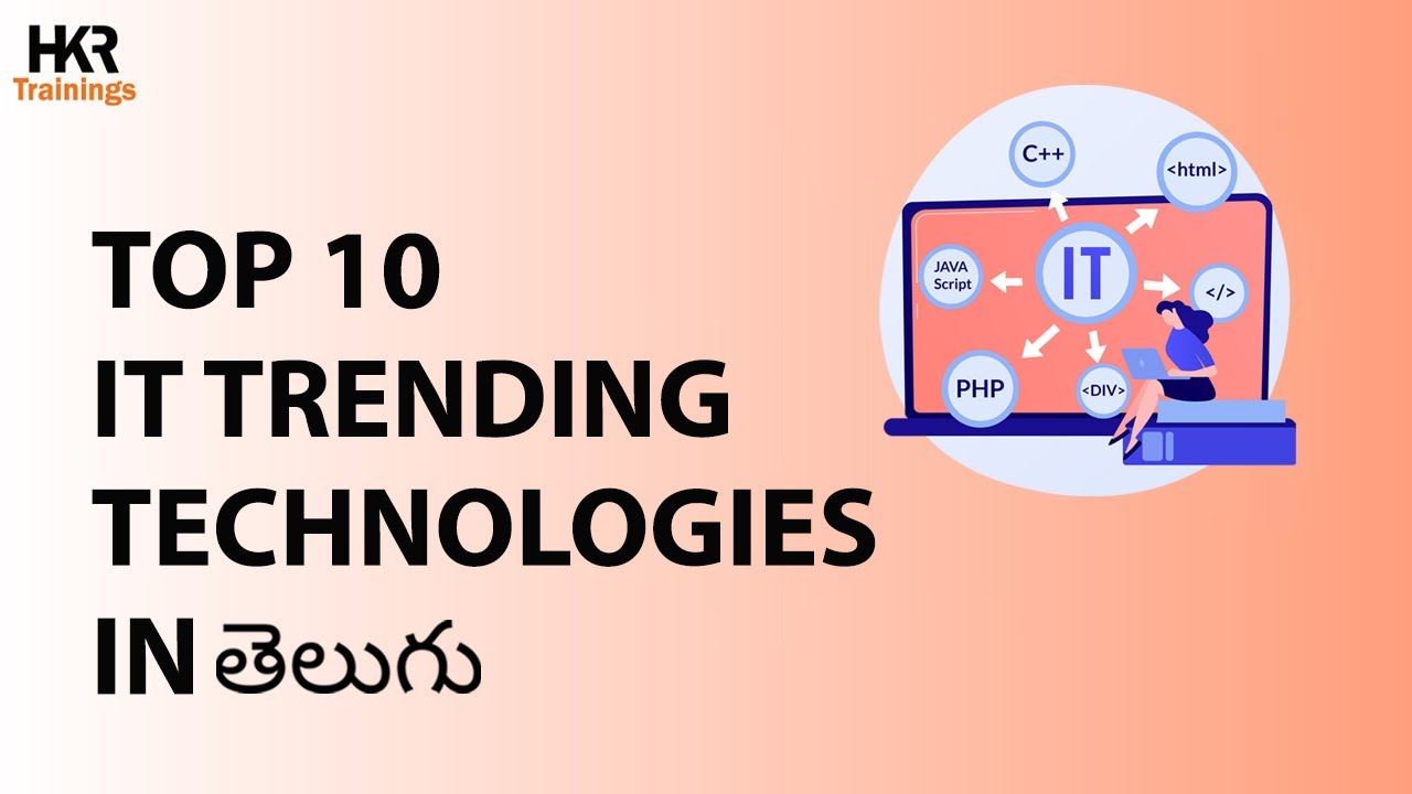 Top 10 IT Trending Technologies in తెలుగు | High Demanded IT ...