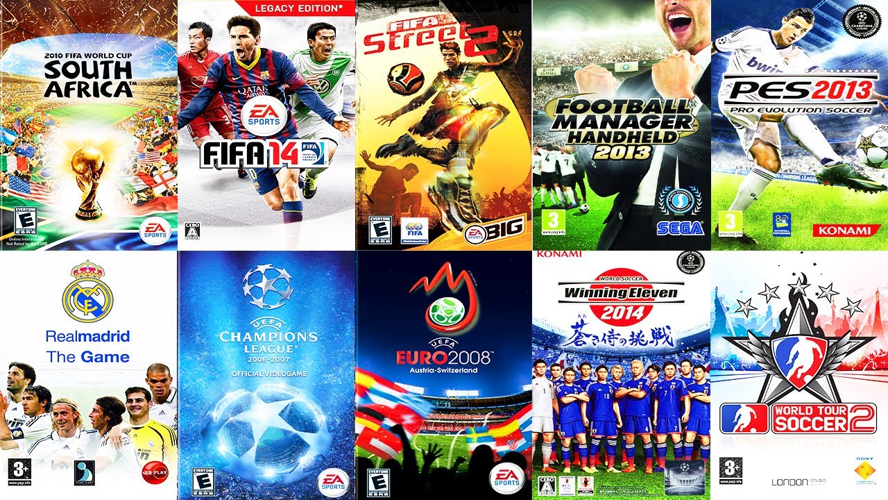 All Football Games For PSP | Best Football/Soccer Games On Playstation ...
