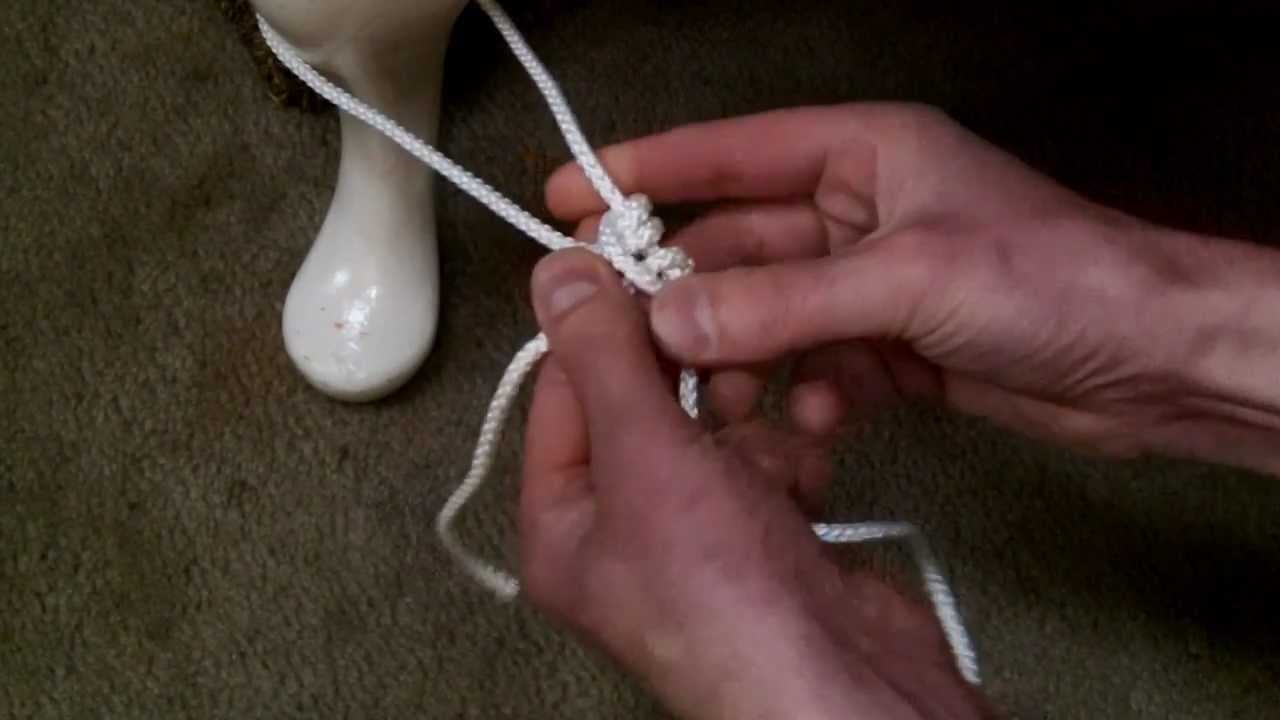 HOW TO TIE A TAUT-LINE HITCH / TARP RIDGELINE KNOT - YouTube