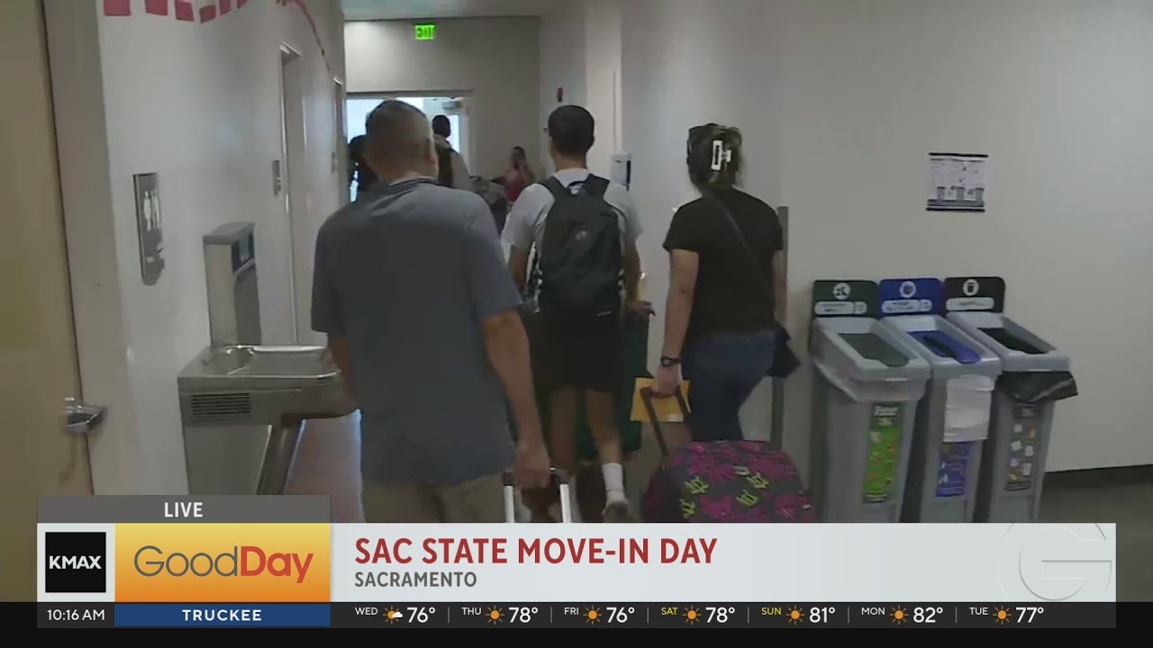 Moving in at Sac State! - YouTube